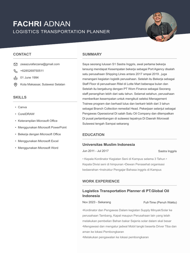 Fachri Adnan_CV | PDF