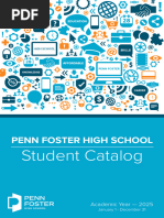 Penn Foster High School Student Catalog | PDF | Plagiarism | Self ...