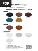 Alucobond Color Chart | PDF | Color | Silver