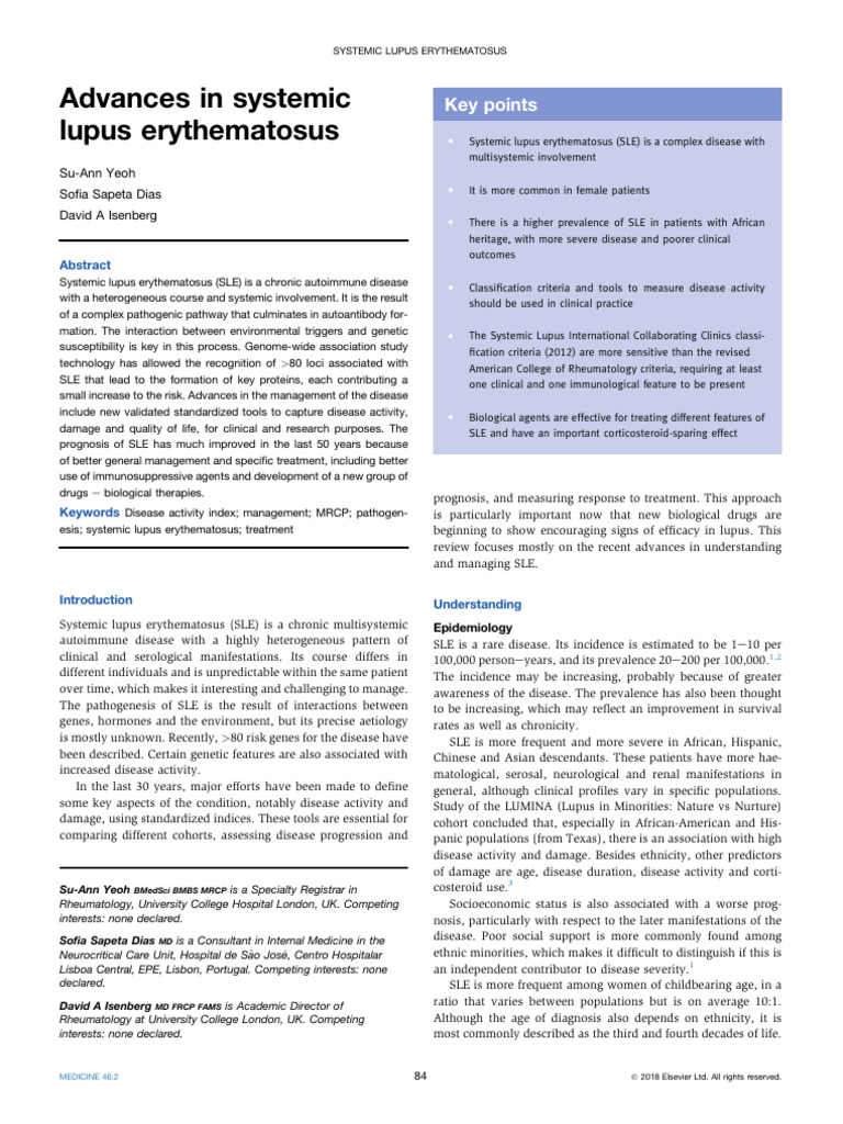 Advances in SLE Pathophysiology | PDF | B Cell | Apoptosis