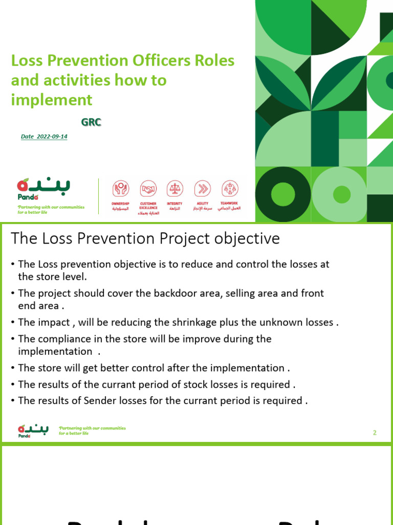 Loss Prevention Officer Responsibilities | PDF | Point Of Sale
