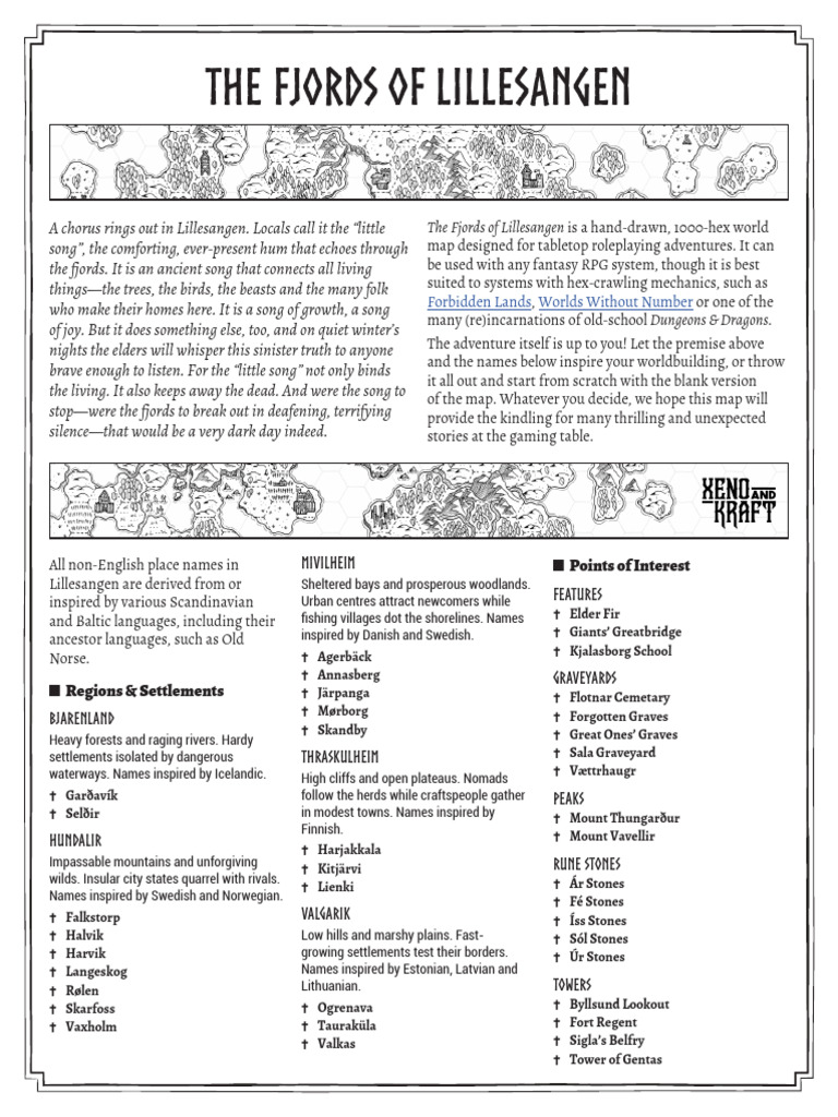 XK Lillesangen Introduction | PDF