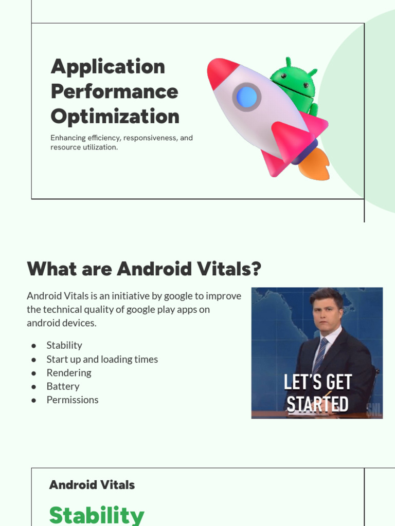 App Performance Optimization | PDF | Rendering (Computer Graphics) | Program Optimization