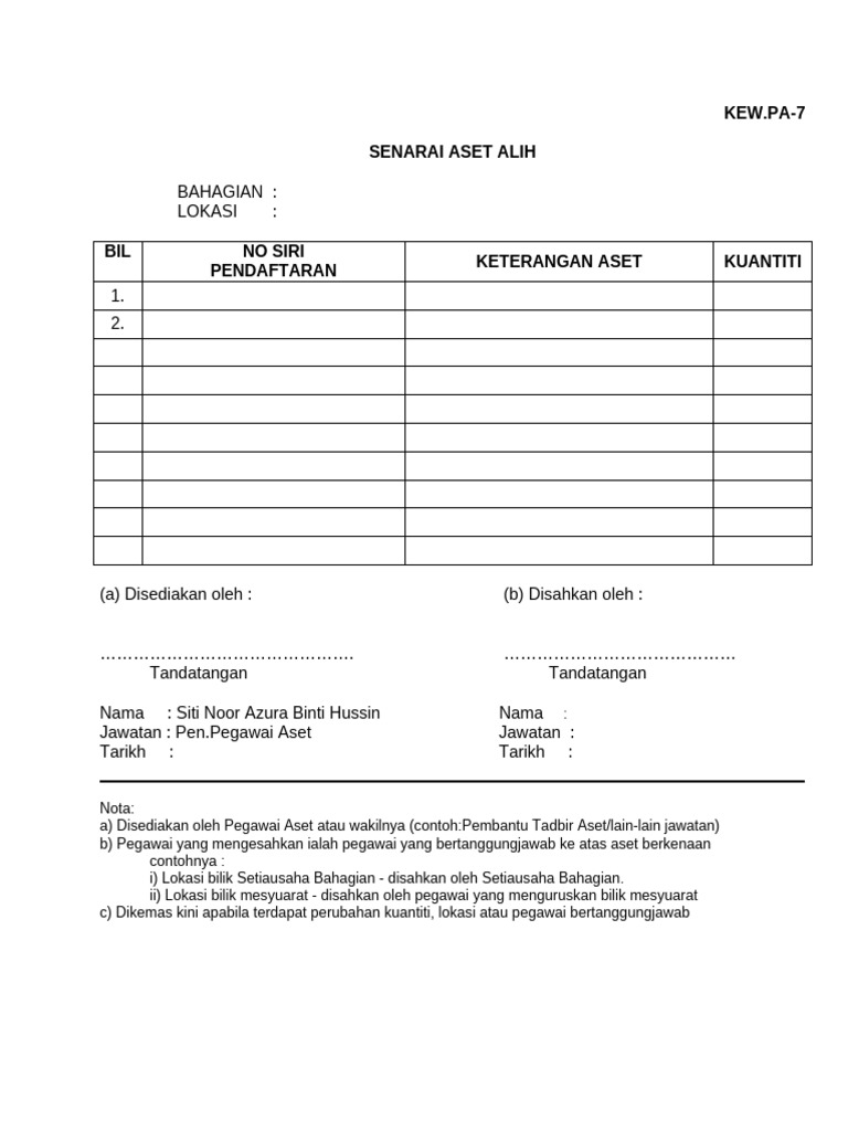Kew - Pa-7 2025 | PDF