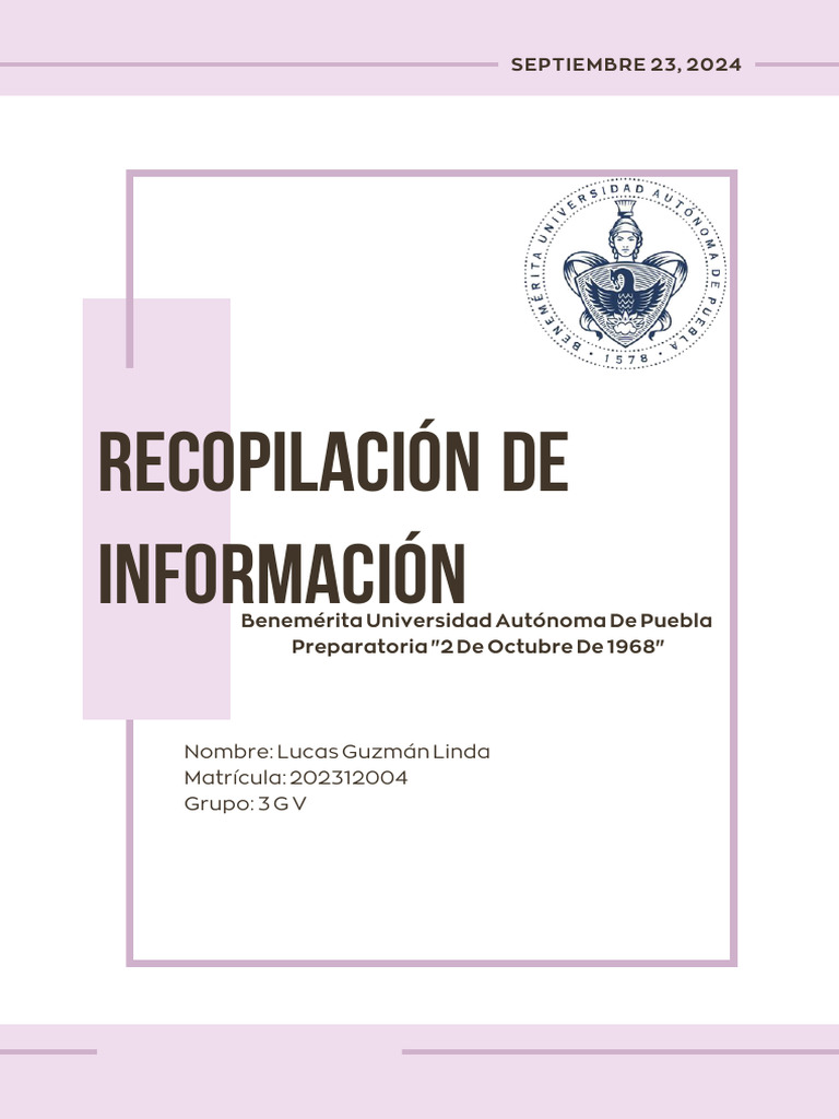 Recopilación de Información - 20240923 - 211827 - 0000 | PDF