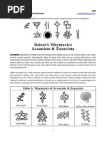 D&D Magic School Symbols Explained | PDF | Mind | Alchemy