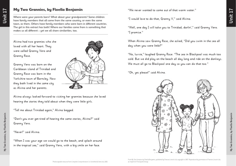 Comprehension Texts Year 1 Unlocked Pages 19 | PDF