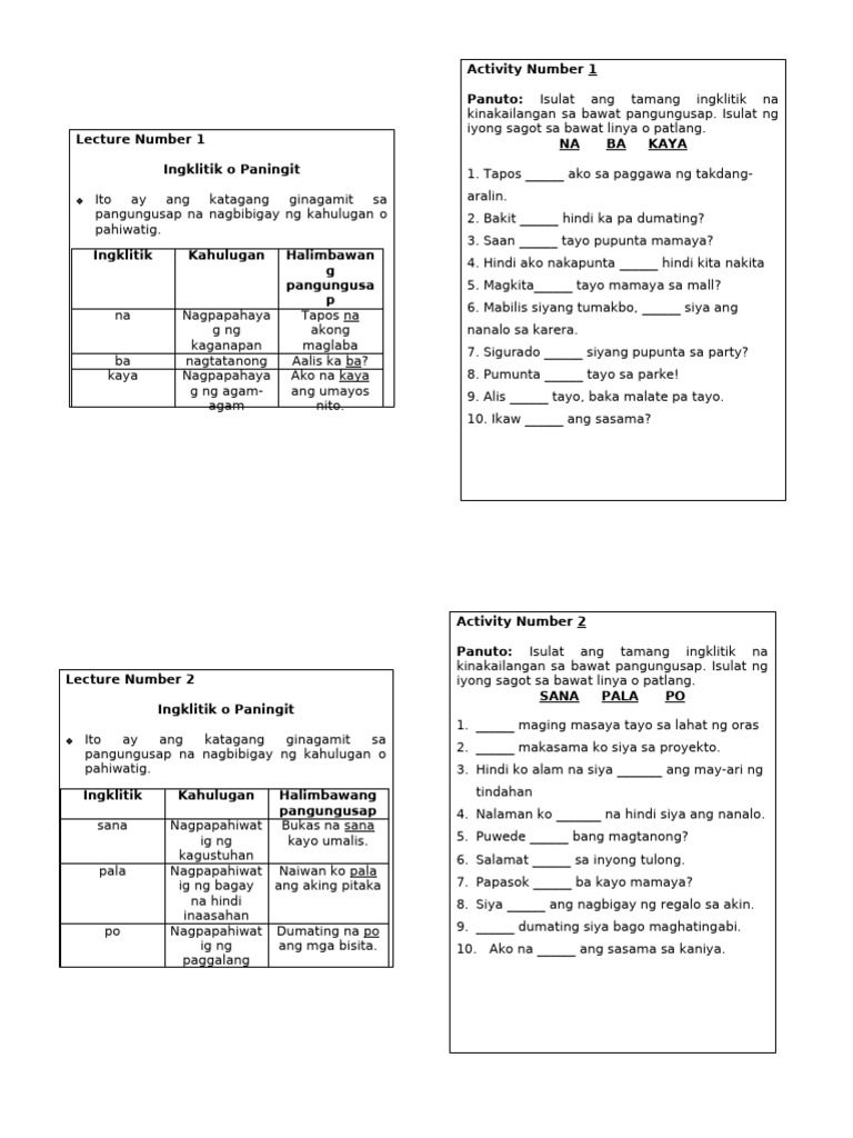 Filipino 4 | PDF