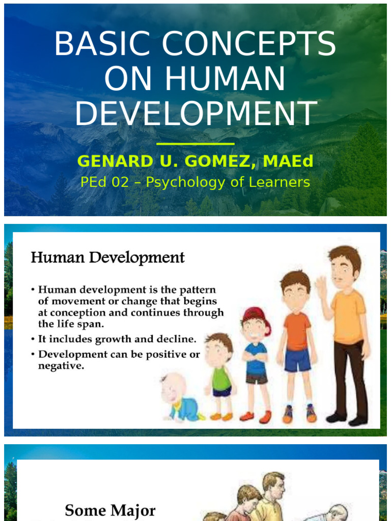 Basic-Concepts-On-Human-Development 2 | PDF