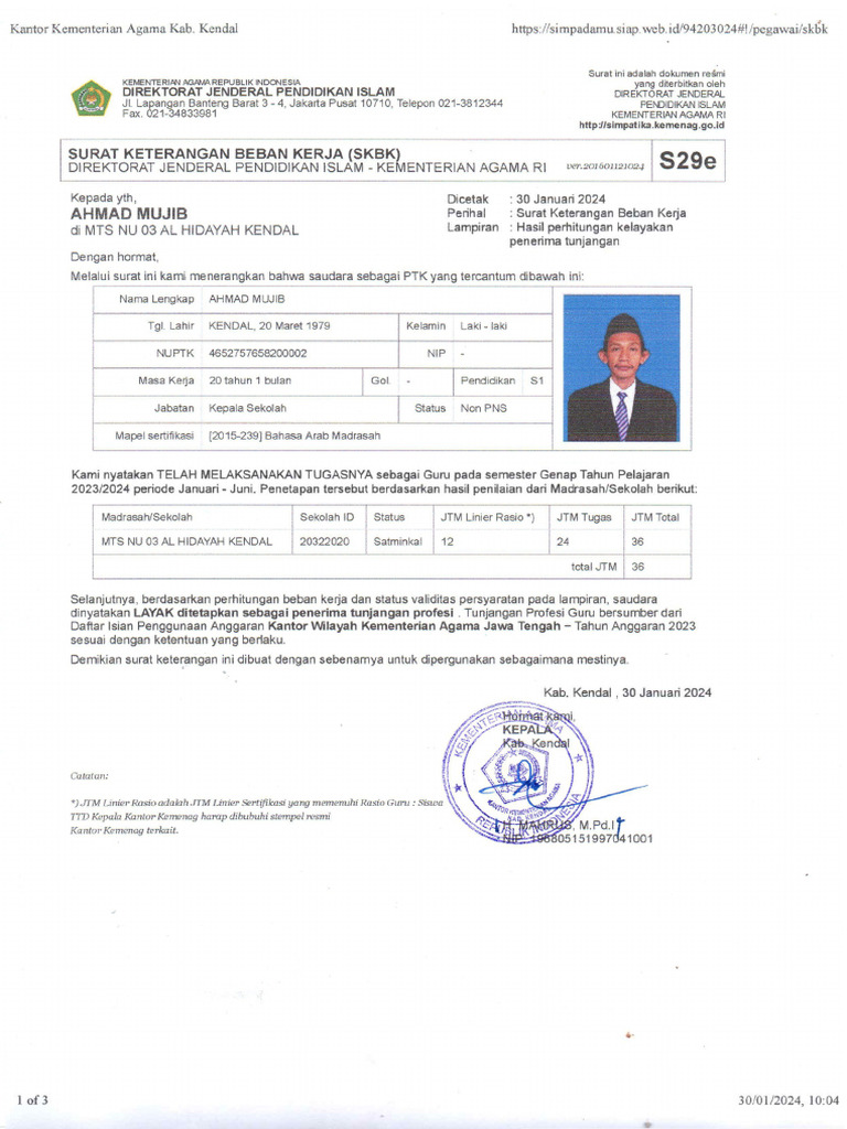 S29e AHMAD MUJIB | PDF