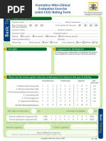 RACP AT-CEX-Form | PDF | Physical Examination | Information