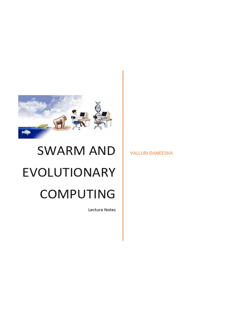 Swarm and Evolutionary Computing Overview | PDF | Mathematical Optimization | Evolution