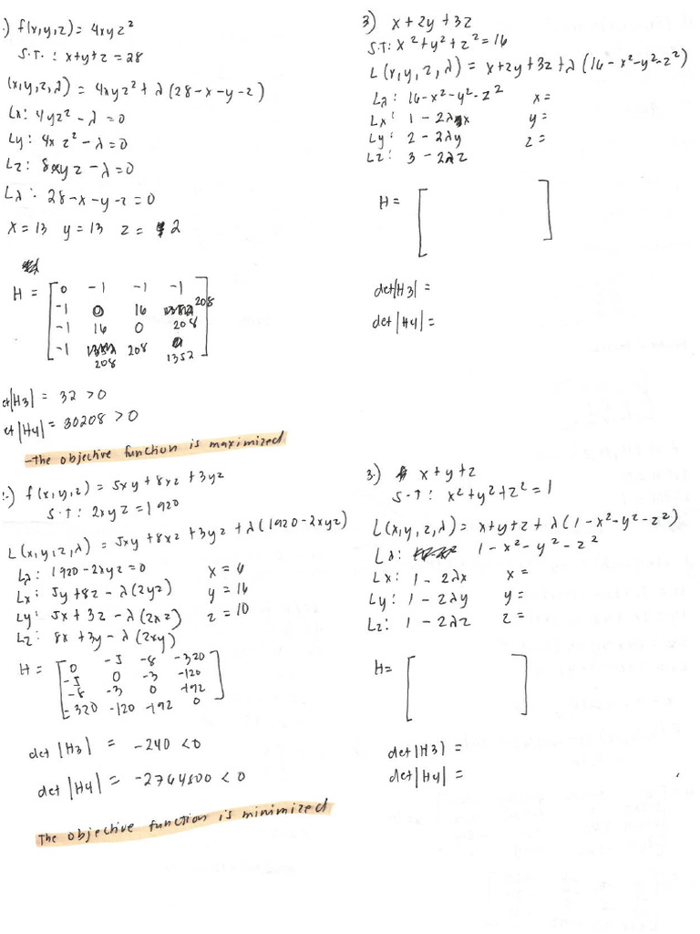 [Corpuz, JAA] Exer 13 Math Econ Boothcamp 2024 | PDF