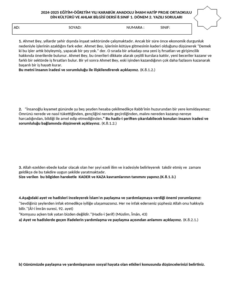 8 Dkab 1d 2y 2 | PDF