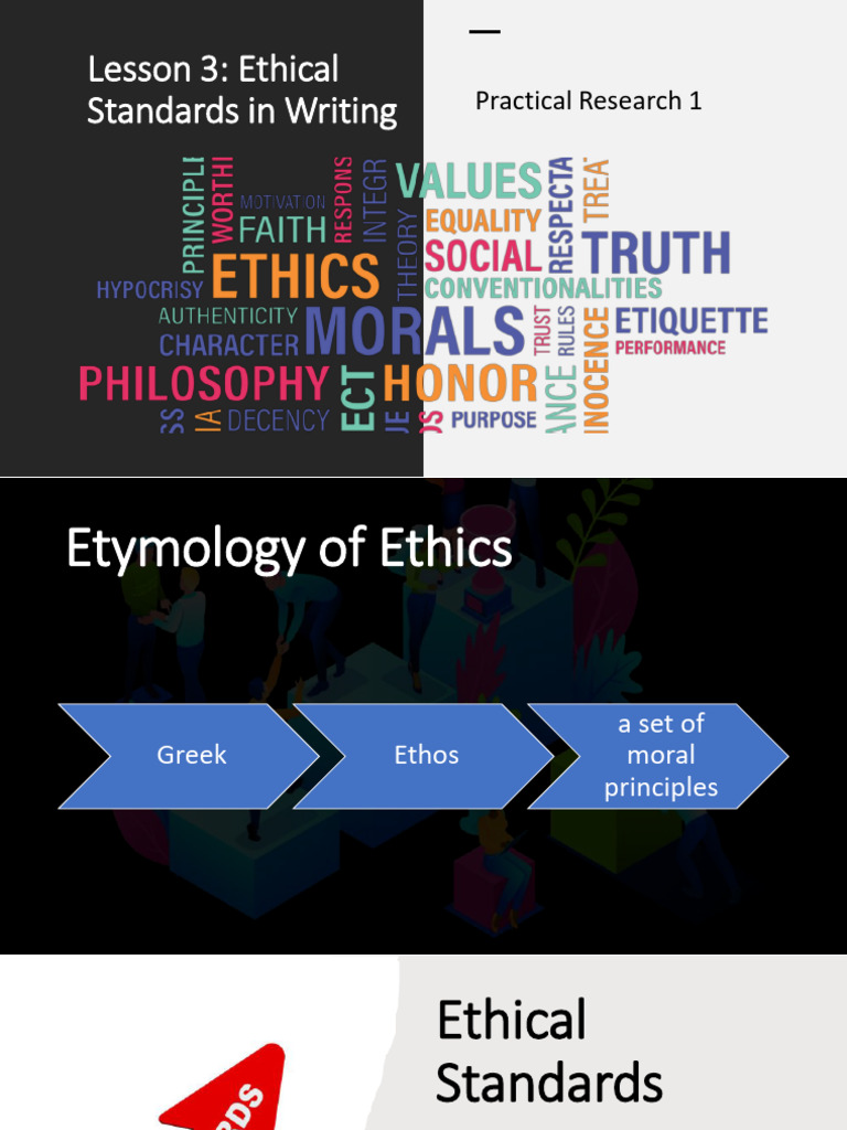 Ethical Standards in Research Writing | PDF | Informed Consent ...