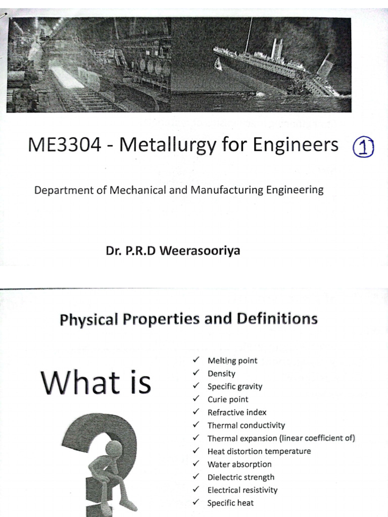 Metallurgy | PDF