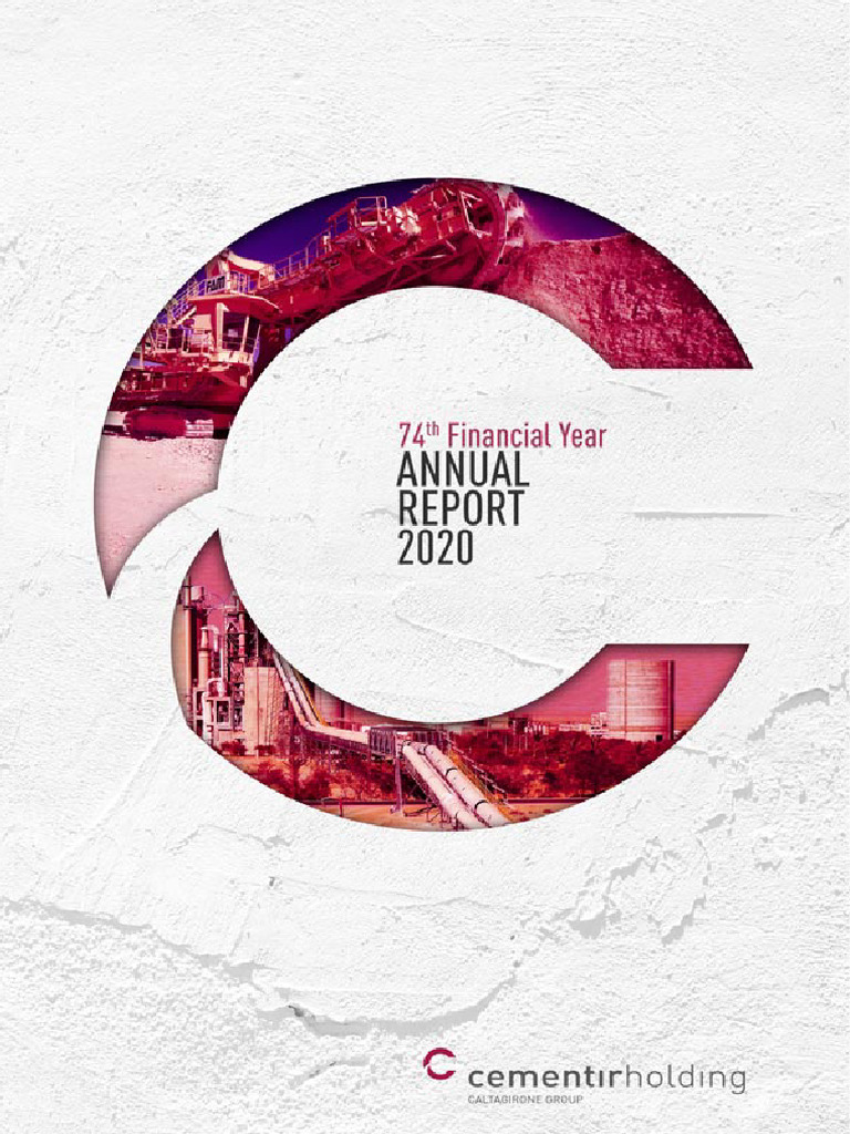 Cementir Annual Report 2020 | PDF | Cement | Dividend