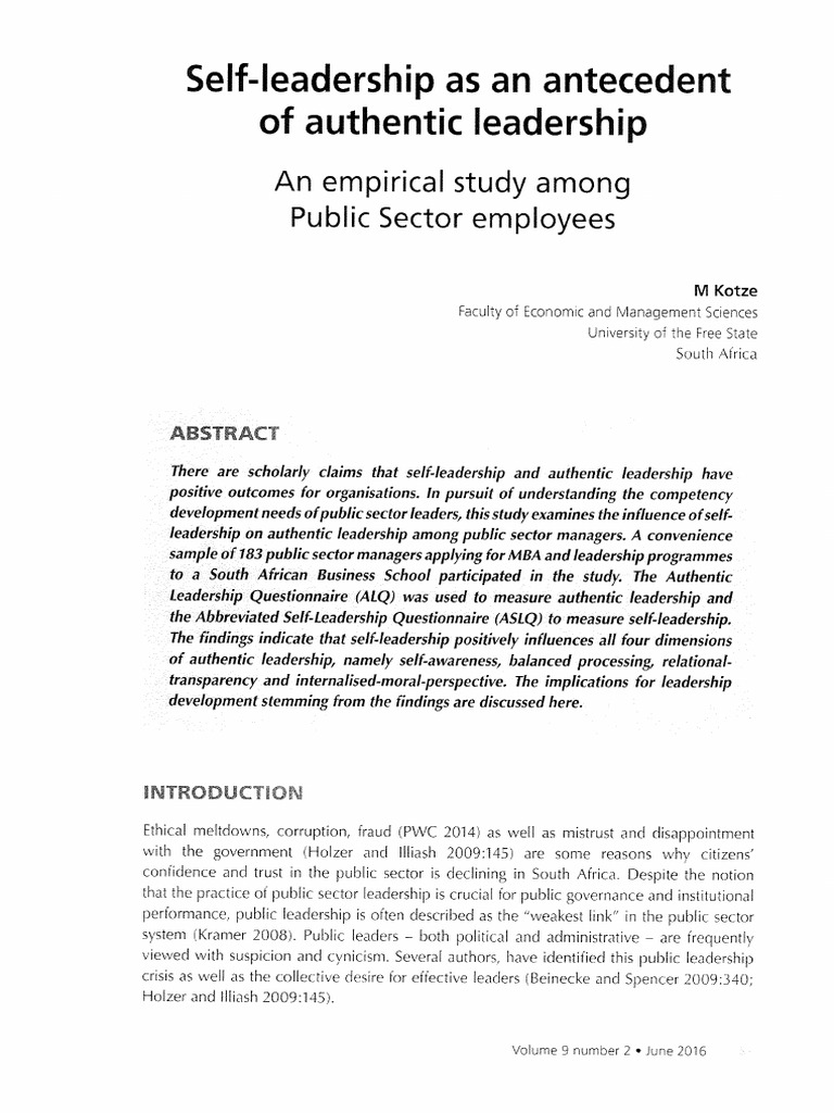 self-leadership | PDF