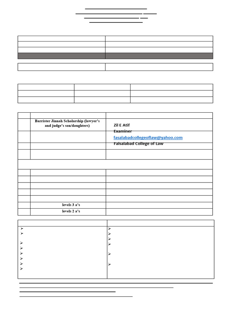 FCL Fee Structure 2024-25 (1) | PDF | Justice | Crime & Violence