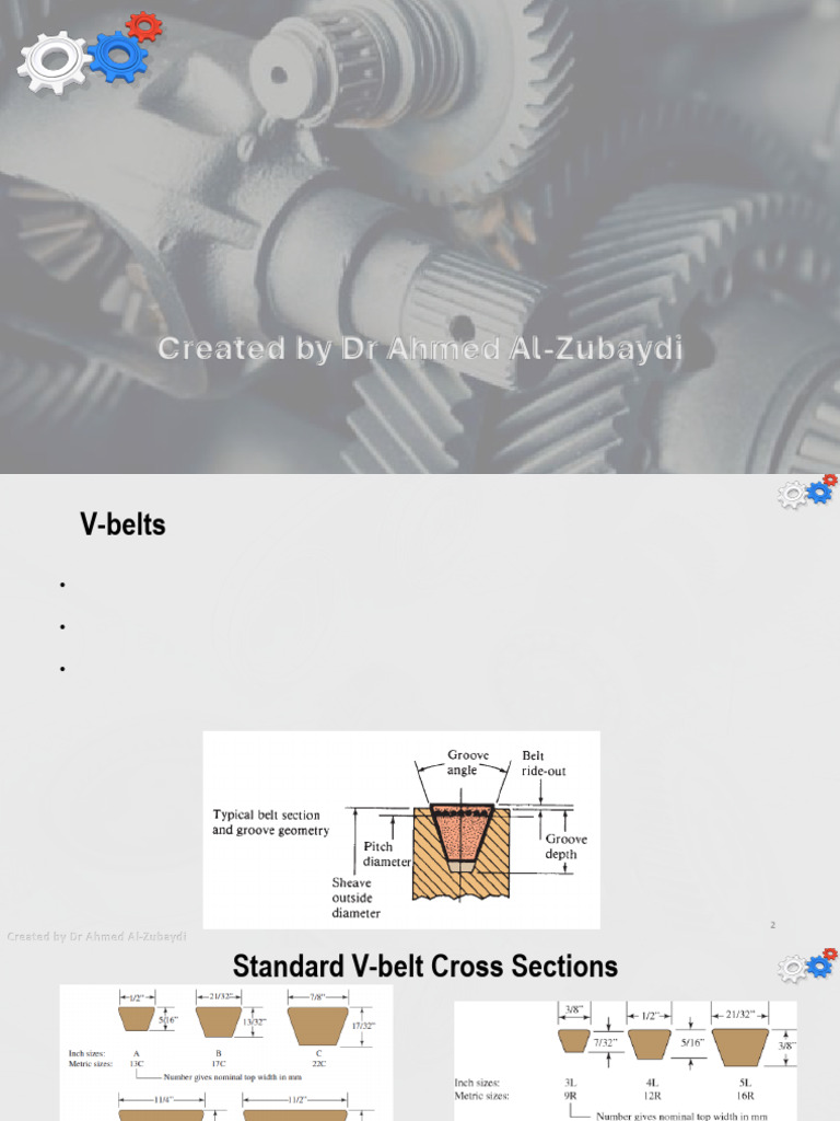 V-Belt Drive Design and Analysis | PDF | Belt (Mechanical) | Physical ...