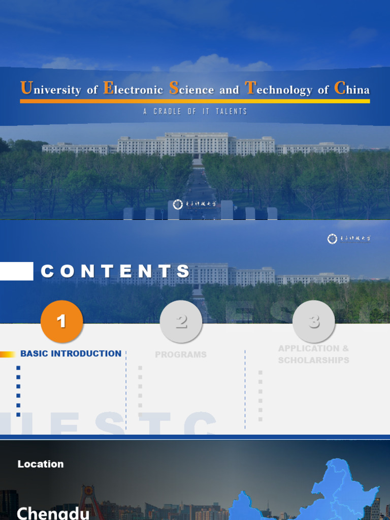 UESTC Admission Introduction-2025 | PDF | Engineering | Electronics