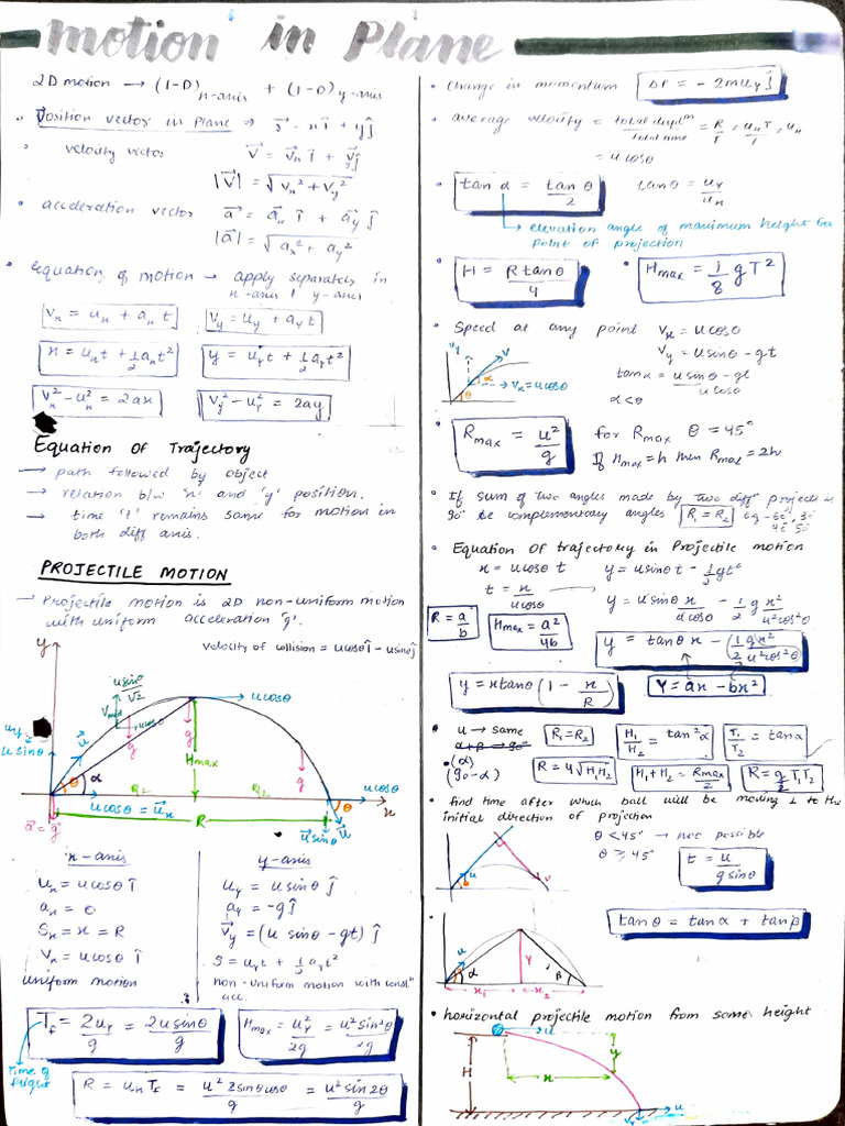 04. motion in 2 D | PDF