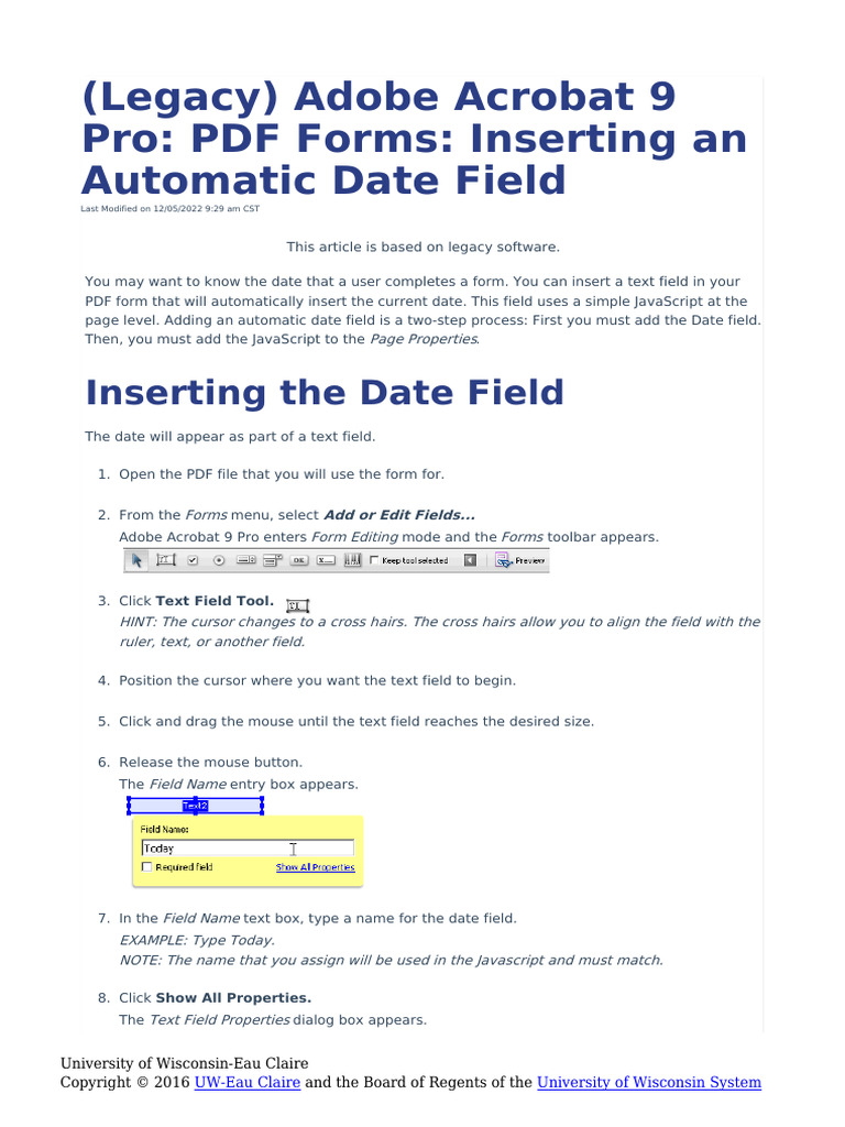 (Legacy) - Adobe-Acrobat-9-Pro - PDF-Forms - Inserting-an-Automatic ...