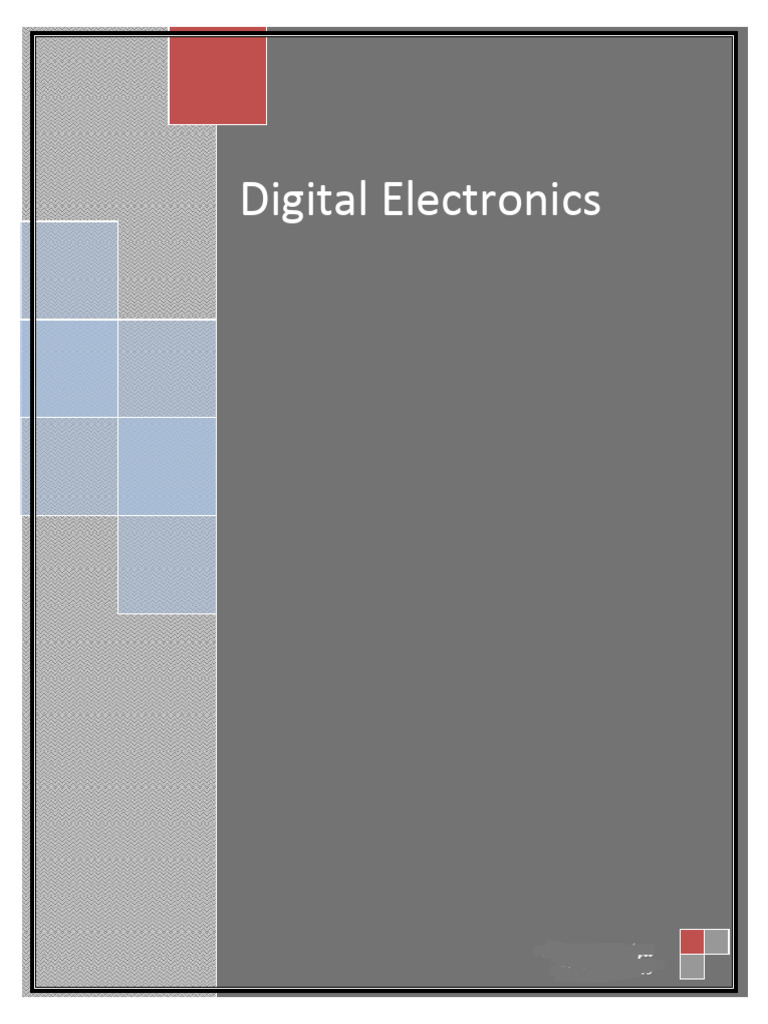 Digital Electronics (1) | PDF | Subtraction | Binary Coded Decimal