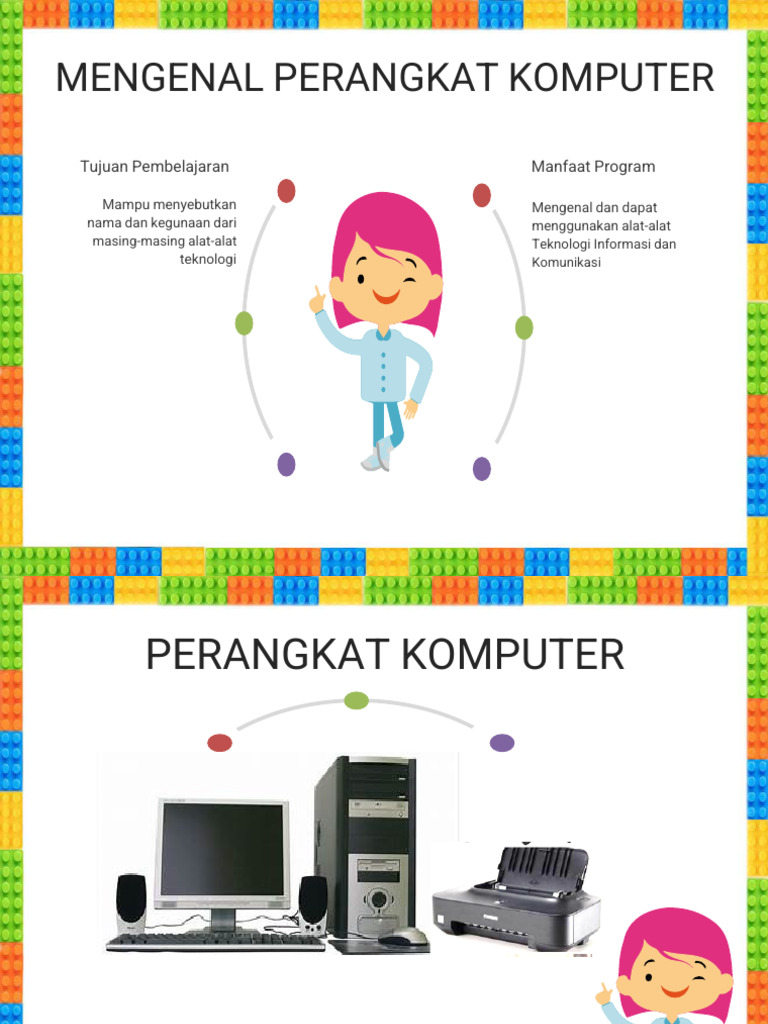 TIK Kls 1(1)(1) Mengenal Prangkat Komputer | PDF