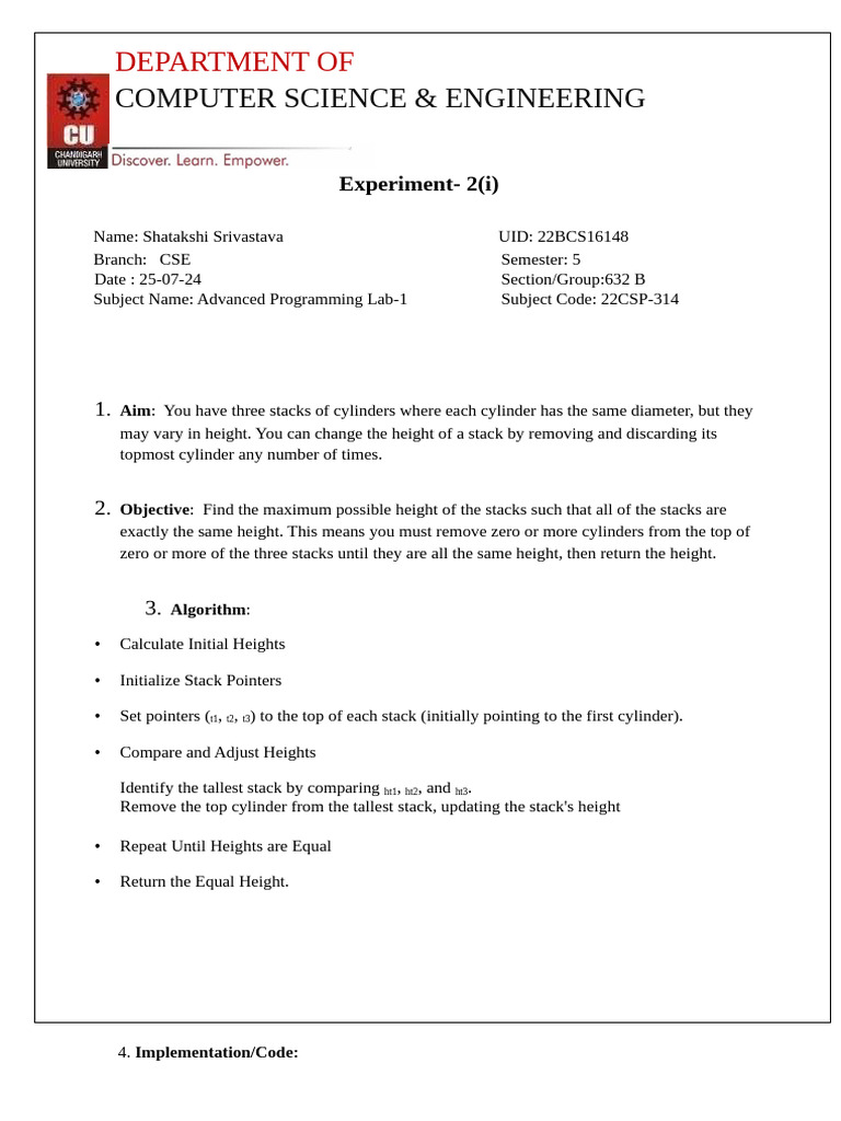AP-2 | PDF | Algorithms And Data Structures | Computer Science