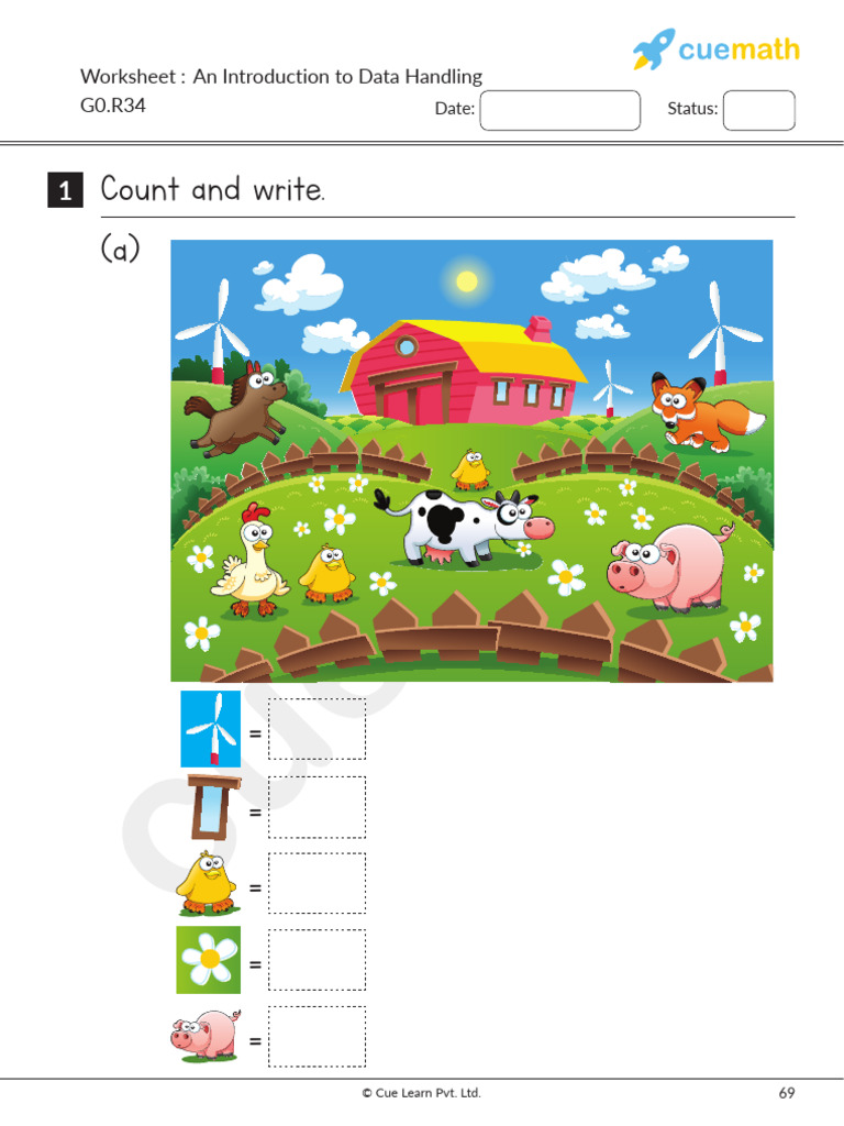 Data Handling Basics Worksheet | PDF