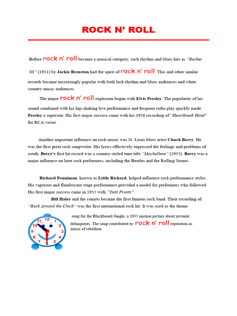 Rock N' Roll | PDF