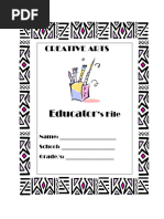 Teacher's File Cover Page | PDF