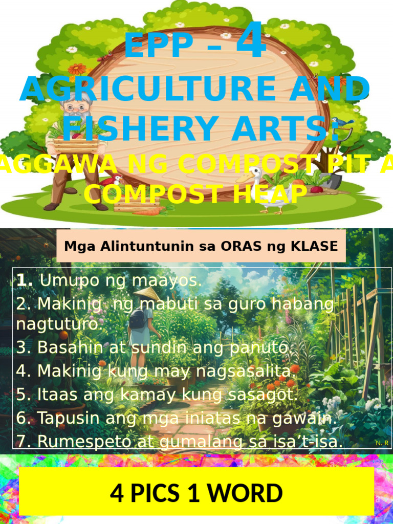 Paggawa NG Compost Pit at Compost Heap | PDF