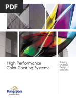 Kingspan Insulated Panels Color Chart en Us Ca | PDF | Coating ...