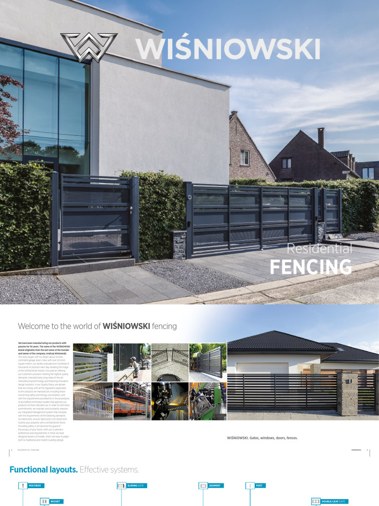 f10 Residential Fencing Wisniowski | PDF | Finite Element Method ...