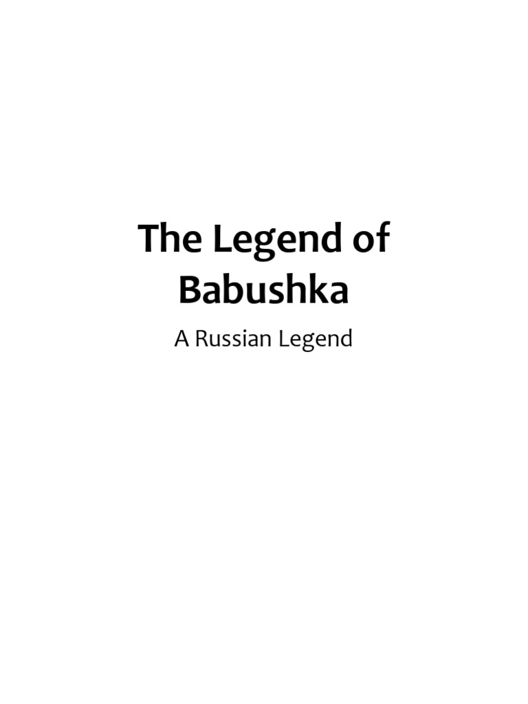 Babushka's Christmas Quest | PDF