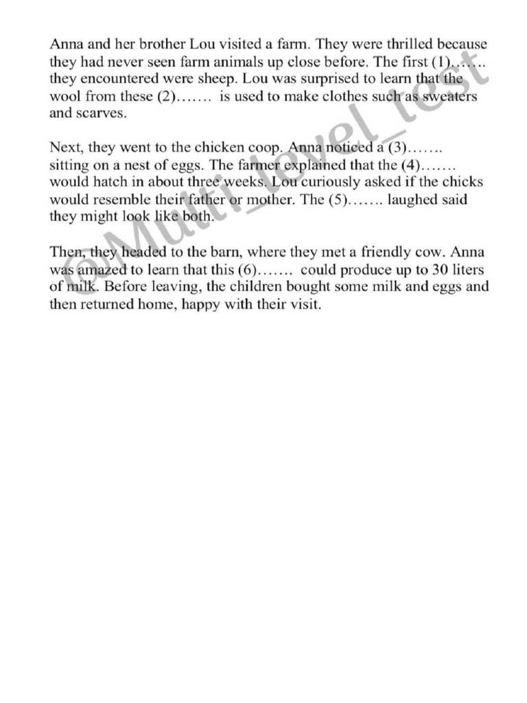 CEFR Exam Part-1 and 2 | PDF