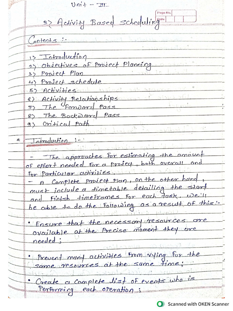 SPM Unit 3,4,5,6 Handwriten Notes | PDF