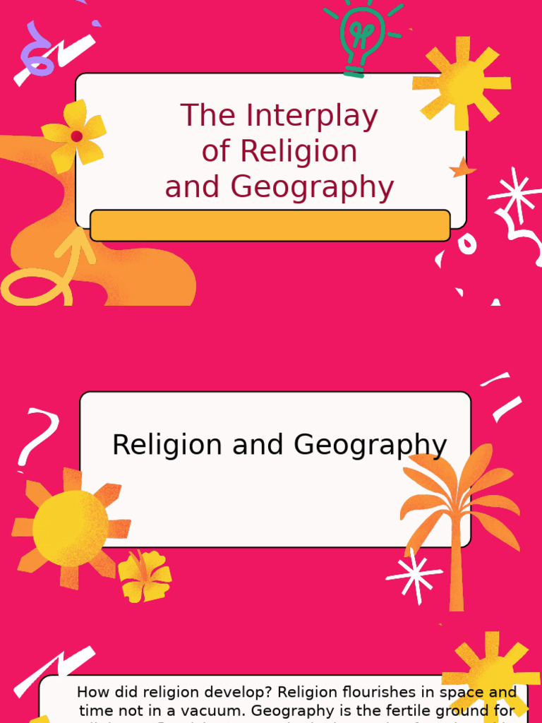 Religion's Influence on Geography | PDF | Religious Belief And Doctrine ...