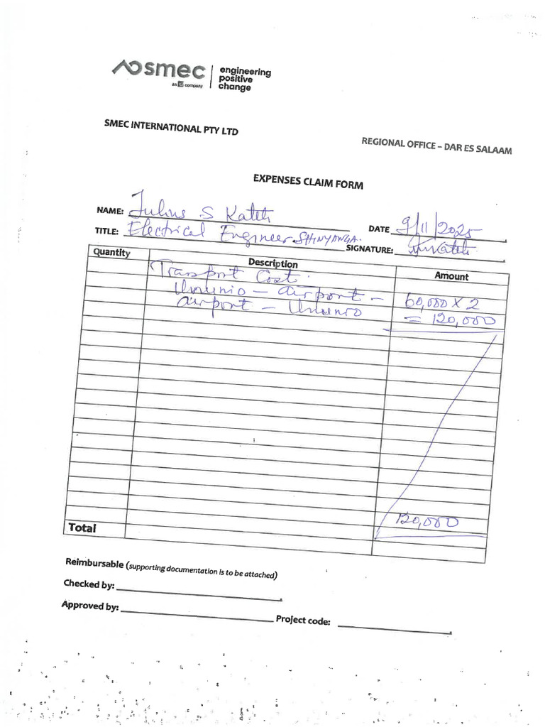 perdiem shinyanga 2 | PDF