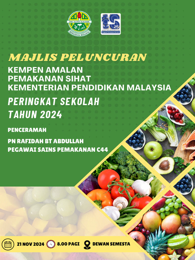 Buku Program Amalan Pemakanan Sihat (1) | PDF