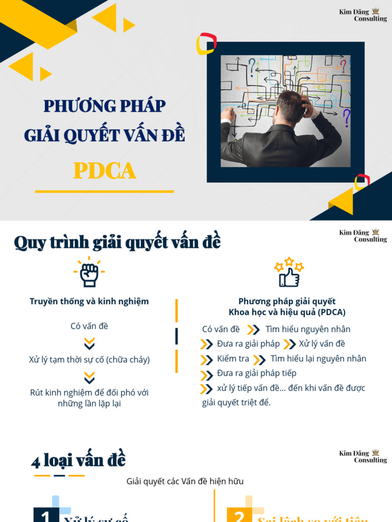PDCA Problem Solving - Kim Dang Consulting - 210824 | PDF