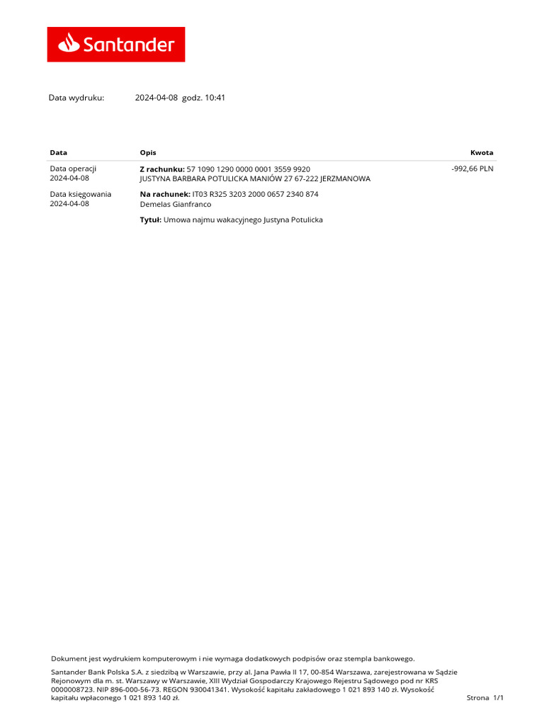 Transfer 20240408 | PDF