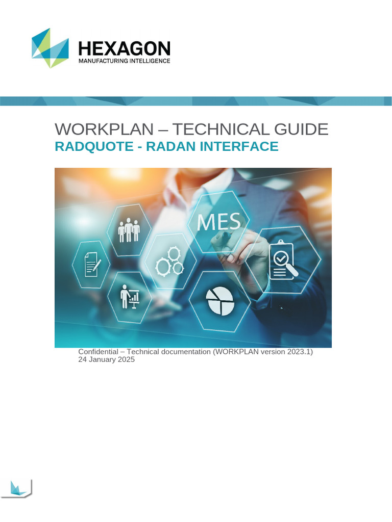 WORKPLAN - Radquote - RADAN 2024.1 | PDF | Interface (Computing) | Databases