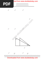 Area of Parallelogram Exam Questions | PDF | Area | Elementary Mathematics