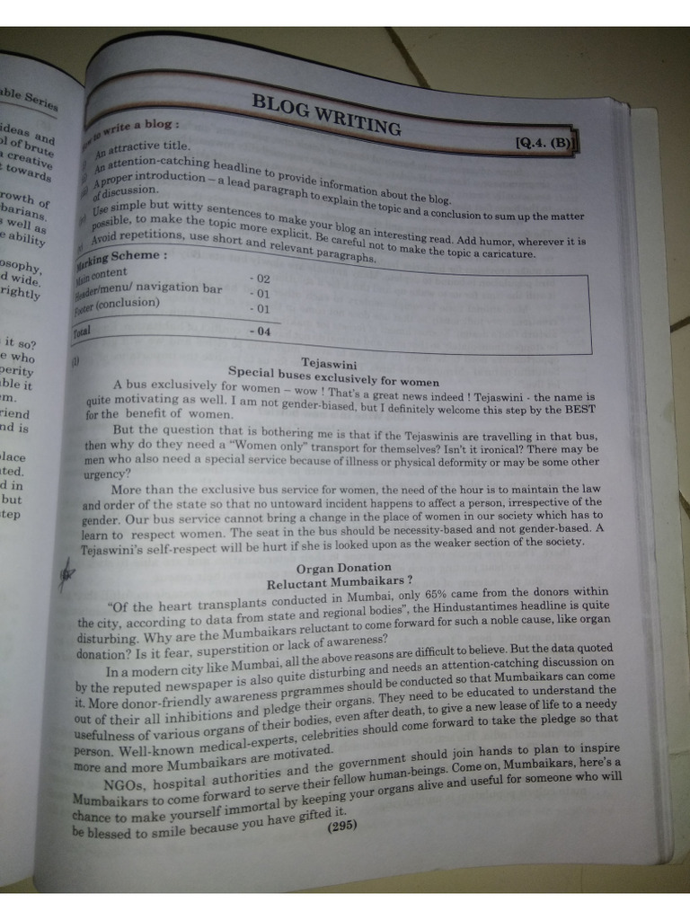 Blog writing-1 | PDF