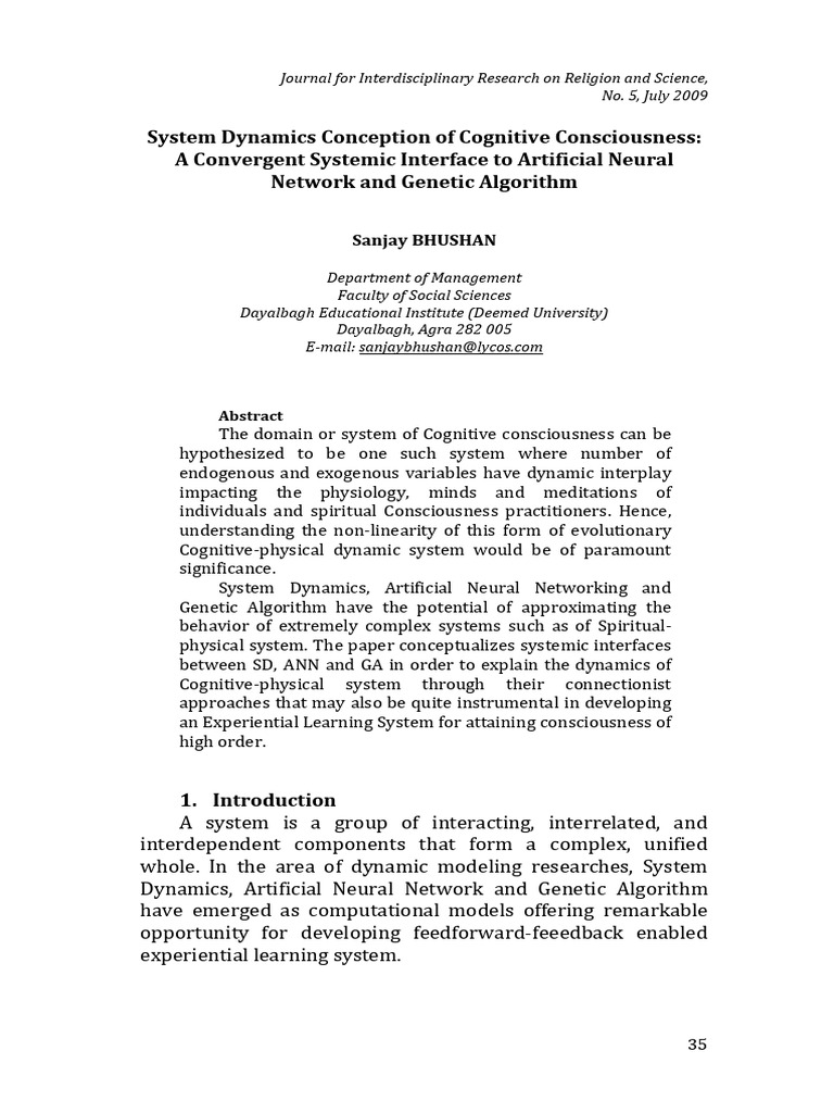 07-02-jirrs5-bhushan | PDF | Genetic Recombination | Nervous System