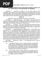 DO No. 147 15 Amending The Implementing Rules and Regulations of Book ...