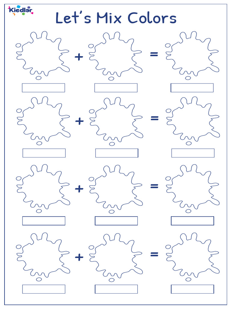 Printables Color Mixing | PDF